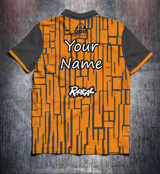 Radical Maze Orange - Odin Sportswear